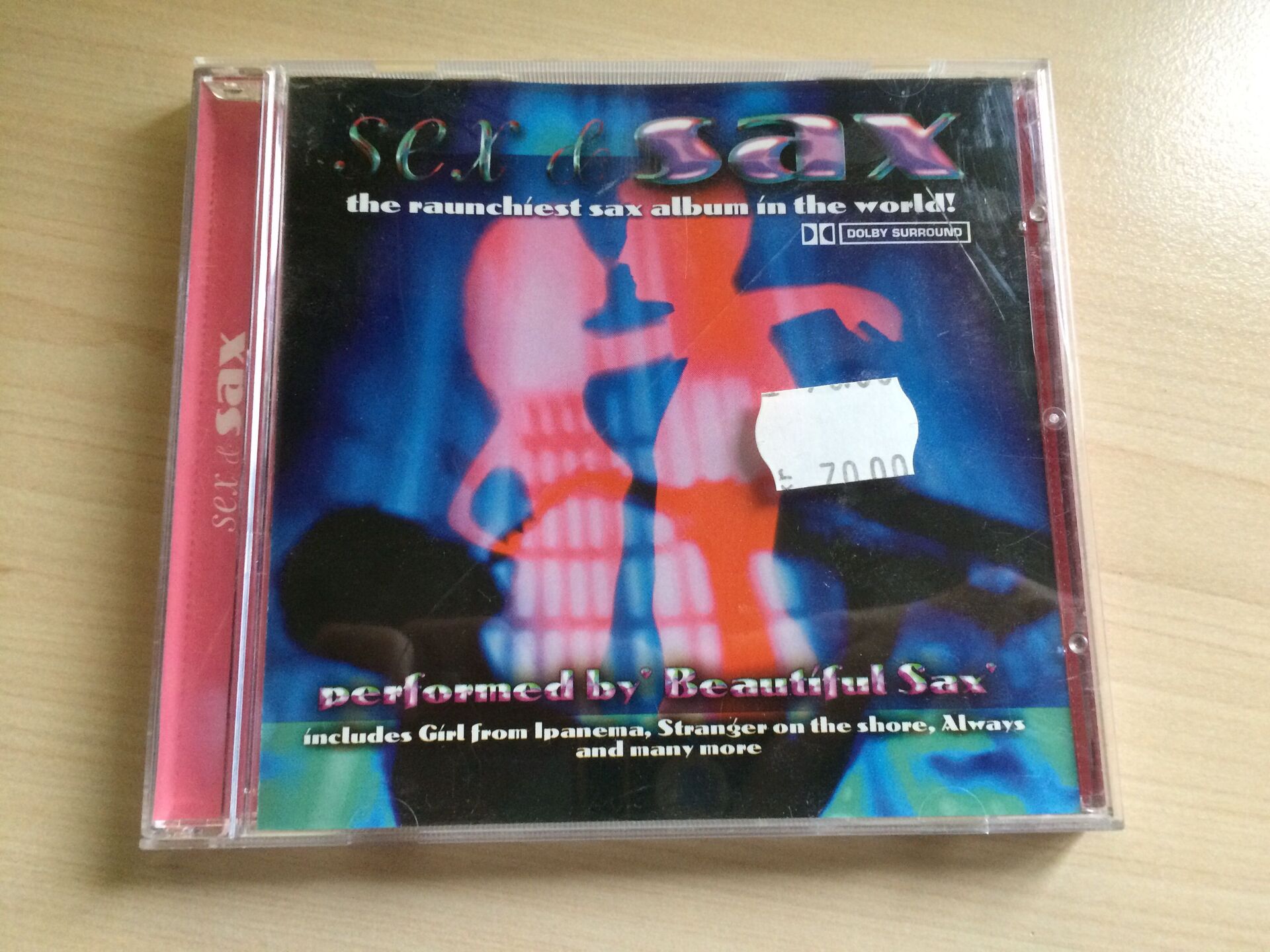Sex At Sax CD Saksofoni Muusika - Raamatugalerii