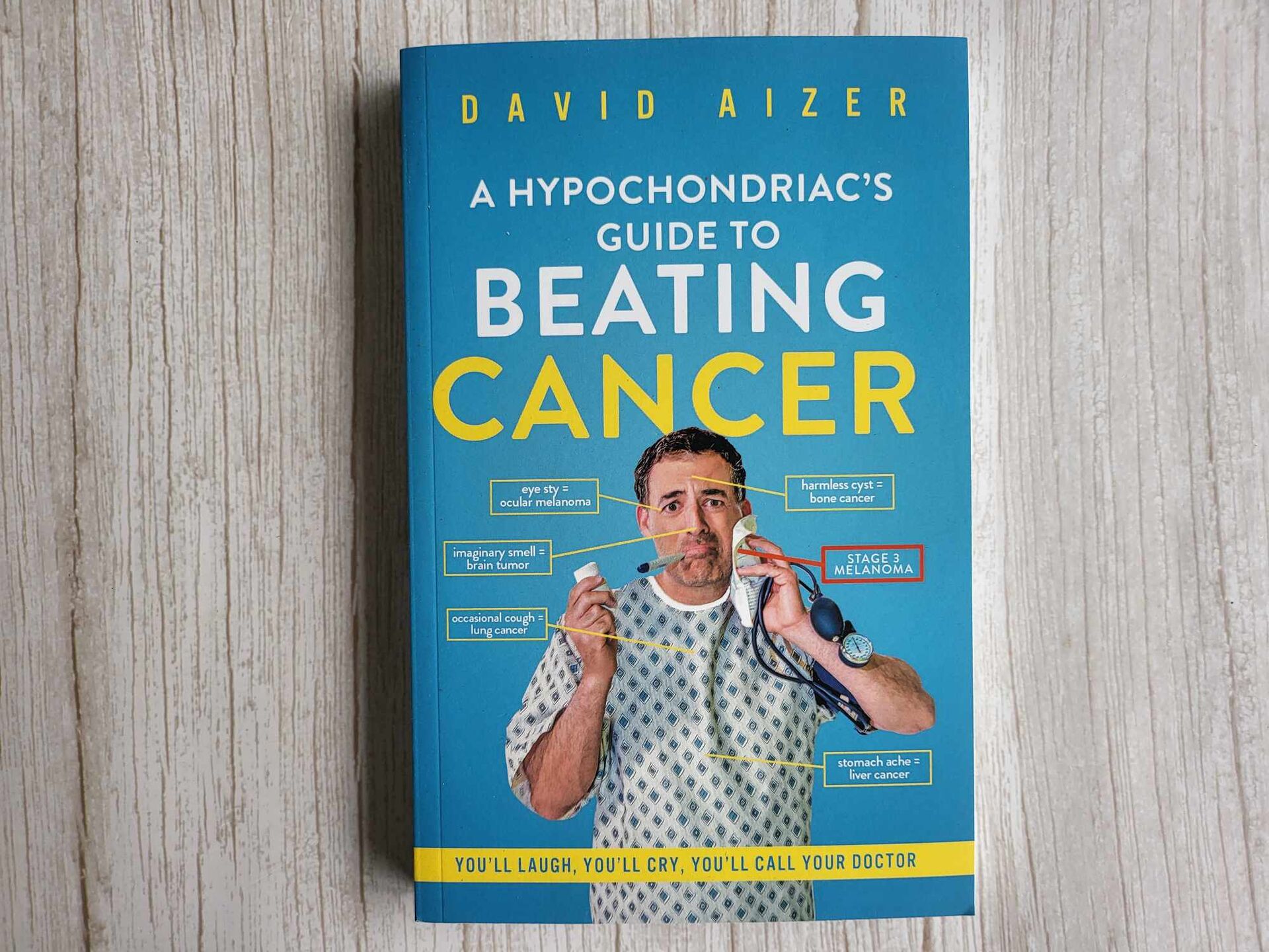 A Hypochondriac's Guide To Beating Cancer . David Aizer - Raamatugalerii